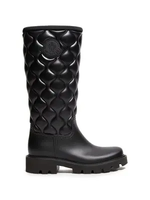 Moncler Kickstream Quilted Rain Boots