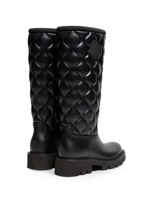 Moncler Kickstream Quilted Rain Boots