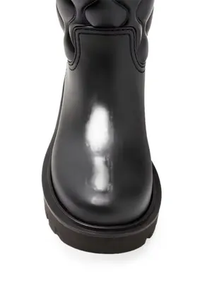 Moncler Kickstream Quilted Rain Boots