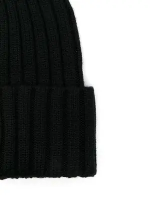 Moncler Logo Wool Beanie