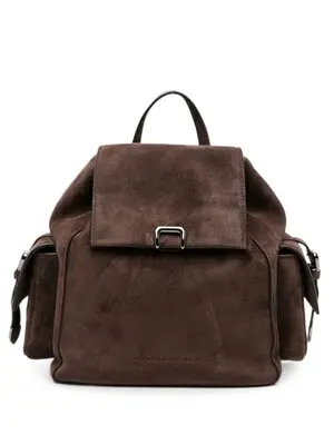 Brunello Cucinelli Suede Leather Backpack