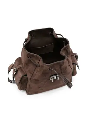 Brunello Cucinelli Suede Leather Backpack