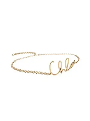 Chloé Iconic Belt With Logo