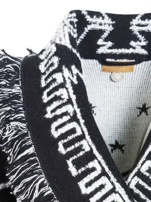 Alanui Canyon Spirit Cashmere Cardigan With Fringe