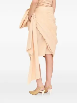 Chloé Popelin Cotton Skirt