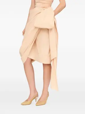 Chloé Popelin Cotton Skirt