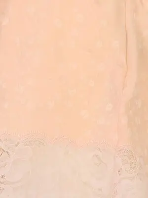 Chloé Lace Detail Silk Shorts