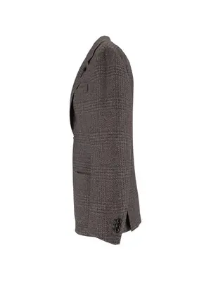 LARDINI Roma Prince Of Wales Check-pattern Blazer