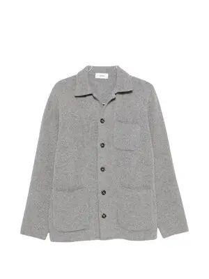 LARDINI Button-fastening Cardigan - Grey