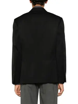 LARDINI Double-breasted Peak-lapel Blazer