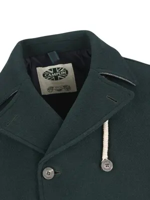 CAMPLIN Double-breasted Peacoat