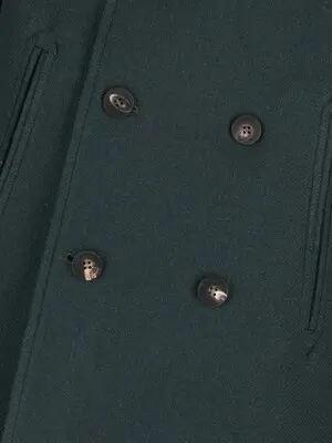 CAMPLIN Double-breasted Peacoat