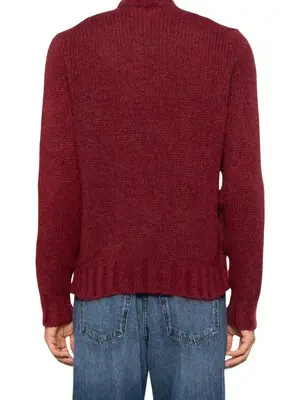 DOPPIAA Ribbed-knit Mock-neck Sweater