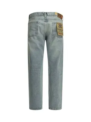 Ralph Lauren Straight Leg Distressed Jeans