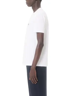 Valentino Garavani Cotton T-shirt With Vlogo Embroidery