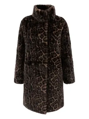 Apparis Blair Leopard Coat - Multi