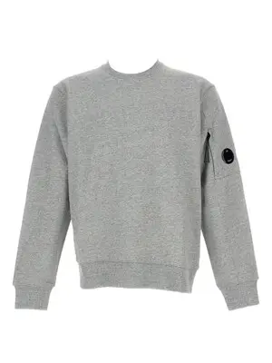 C.P. COMPANY Cotton Crewneck Sweatshirt - Grey