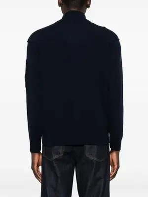 C.P. COMPANY Wool Zip-up Cardigan