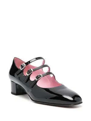 CAREL Kina Patent Leather Mary Jane Pumps