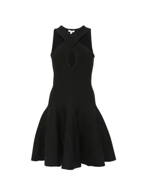 Alaïa Silk Blend Midi Dress