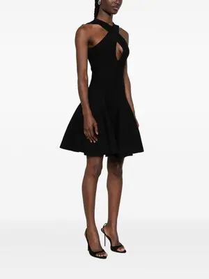 Alaïa Silk Blend Midi Dress