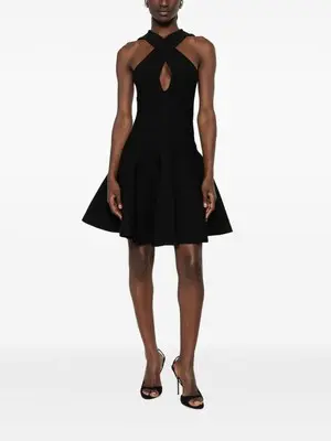 Alaïa Silk Blend Midi Dress