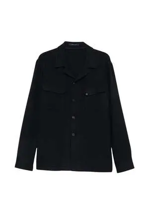 Tagliatore Single Breasted Overshirts For Men
