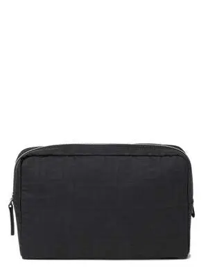 Fendi Fendi Medium-Sized Vanity Case With Central Zippered Compartment Nero
