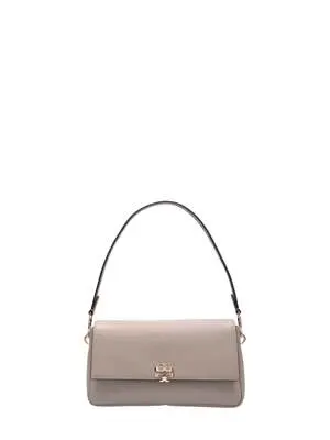 Tory Burch 100% Cow Leather Shoulder Bag - Grey