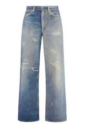 Our Legacy Full Cut Jeans In Digital Print