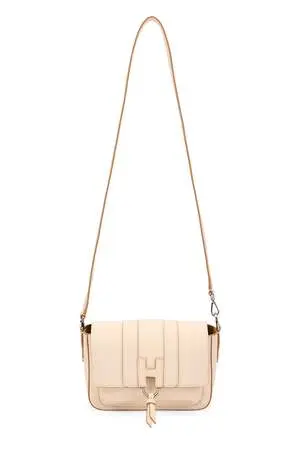 Hogan Mini Trend Flap Shoulder Bag - Beige