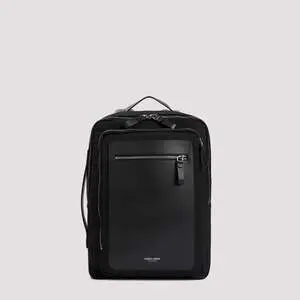 Giorgio Armani Polyester Backpack - Black