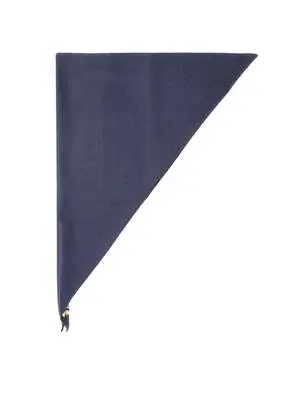 Extreme Cashmere Triangle Cashmere Scarf - Blue