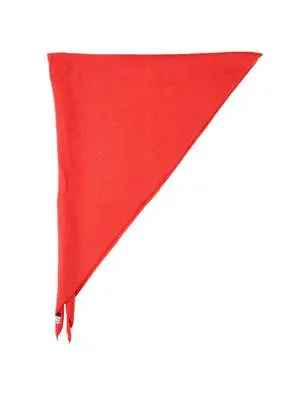 Extreme Cashmere Triangle Cashmere Scarf - Red