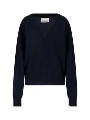 Extreme Cashmere V-neck Cashmere Sweater - Blue