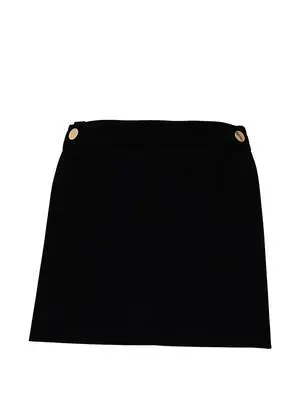 Sportmax Stretch Viscose Twill Shorts With Removable Panel