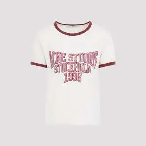 Acne Studios Graphic Ringer T-shirt - White