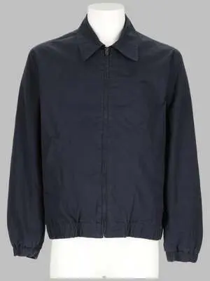A.p.c. Organic Cotton Zip Front Bomber Jacket