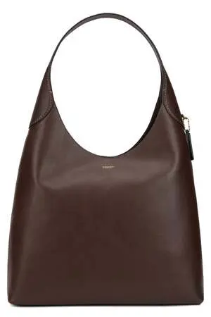 COACH Hobo Leather Shoulder Handbag