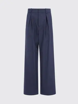 MAISON MARGIELA Wide Leg Pleated Trousers