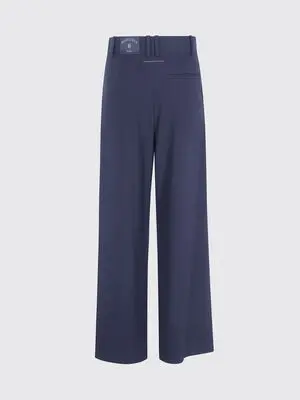 MAISON MARGIELA Wide Leg Pleated Trousers