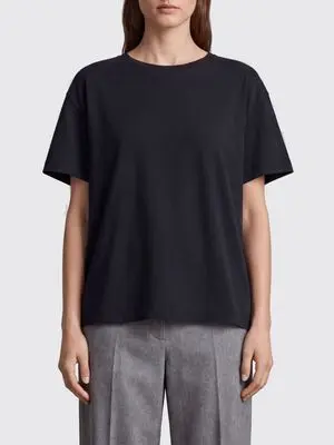 TOTEME Crewneck Organic Cotton T-shirt - Black
