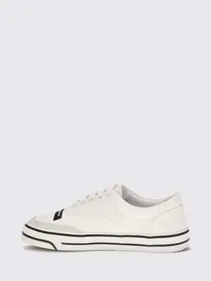 Dolce & Gabbana Dg Sailing Low-top Sneakers In Leather And Cotton Canvas
