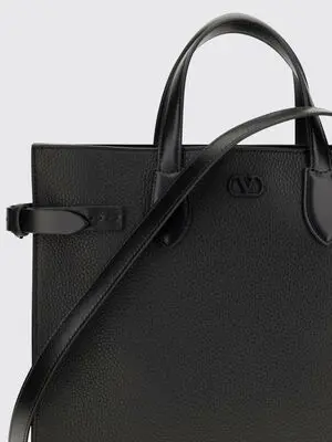Valentino Garavani Textured Leather Tote Bag