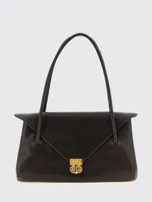 Marni Calfskin Leather Shoulder Bag - Brown