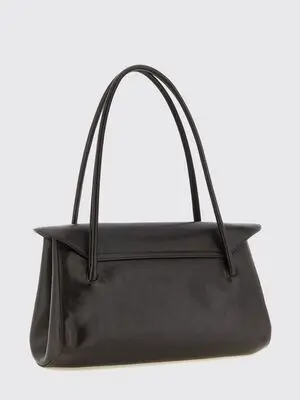 Marni Calfskin Leather Shoulder Bag - Brown