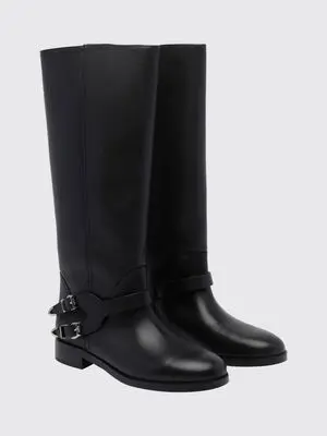 Pinko Buckled Knee-high Boots