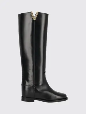 VIA ROMA 15 Knee High Boots - Black