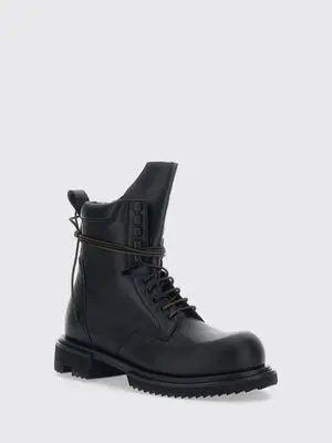Rick Owens Lace-up Combat Boots