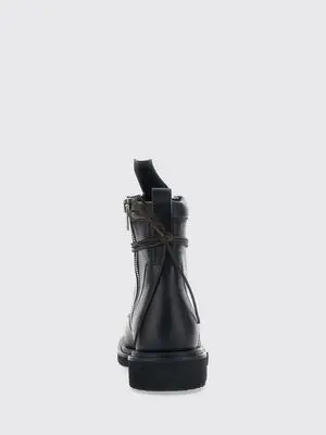 Rick Owens Lace-up Combat Boots